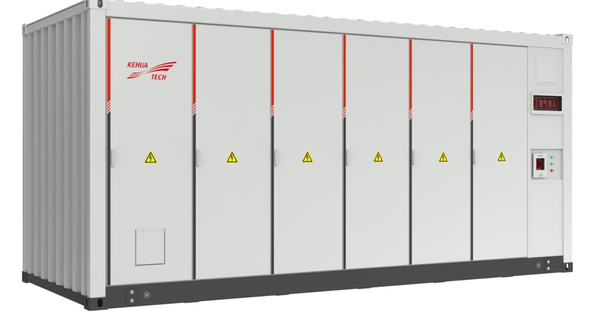 Kehua wprowadza nową generację EStation 2.0 5 MWh BESS z chłodzeniem ...