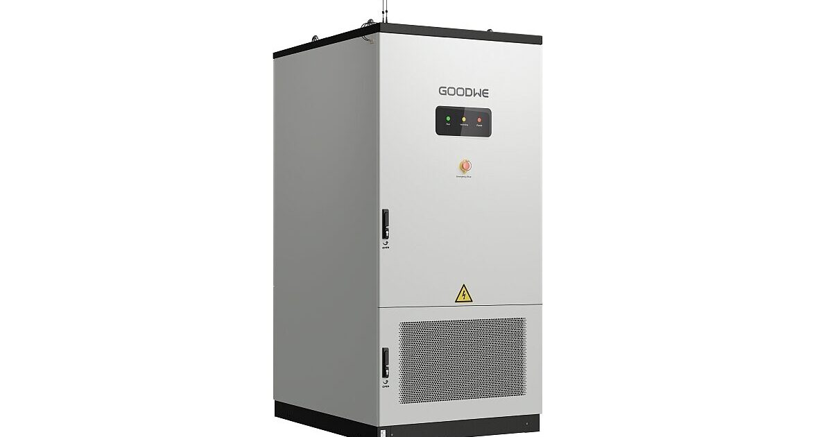 GoodWe - rozwiązanie magazynowania energii w technologii chłodzenia cieczą 125 kW/261 kWh dla ...